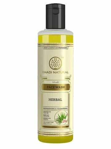 Khadi Травяной Гель для умывания лица 210мл