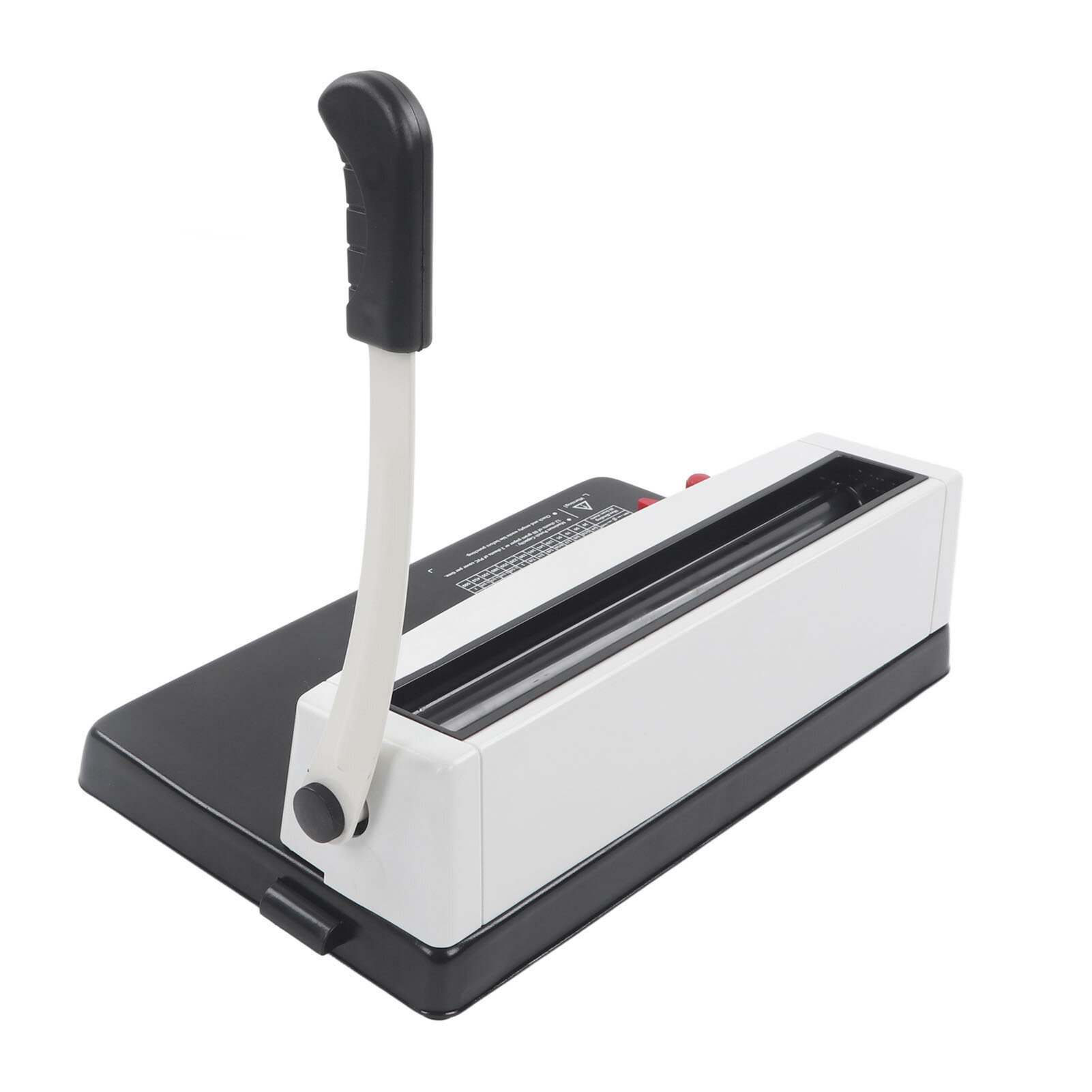 Спиральный привязочный станок с человеческой ручкой, удобной для перфорации отверстий и привязки проволоки для формата Letter