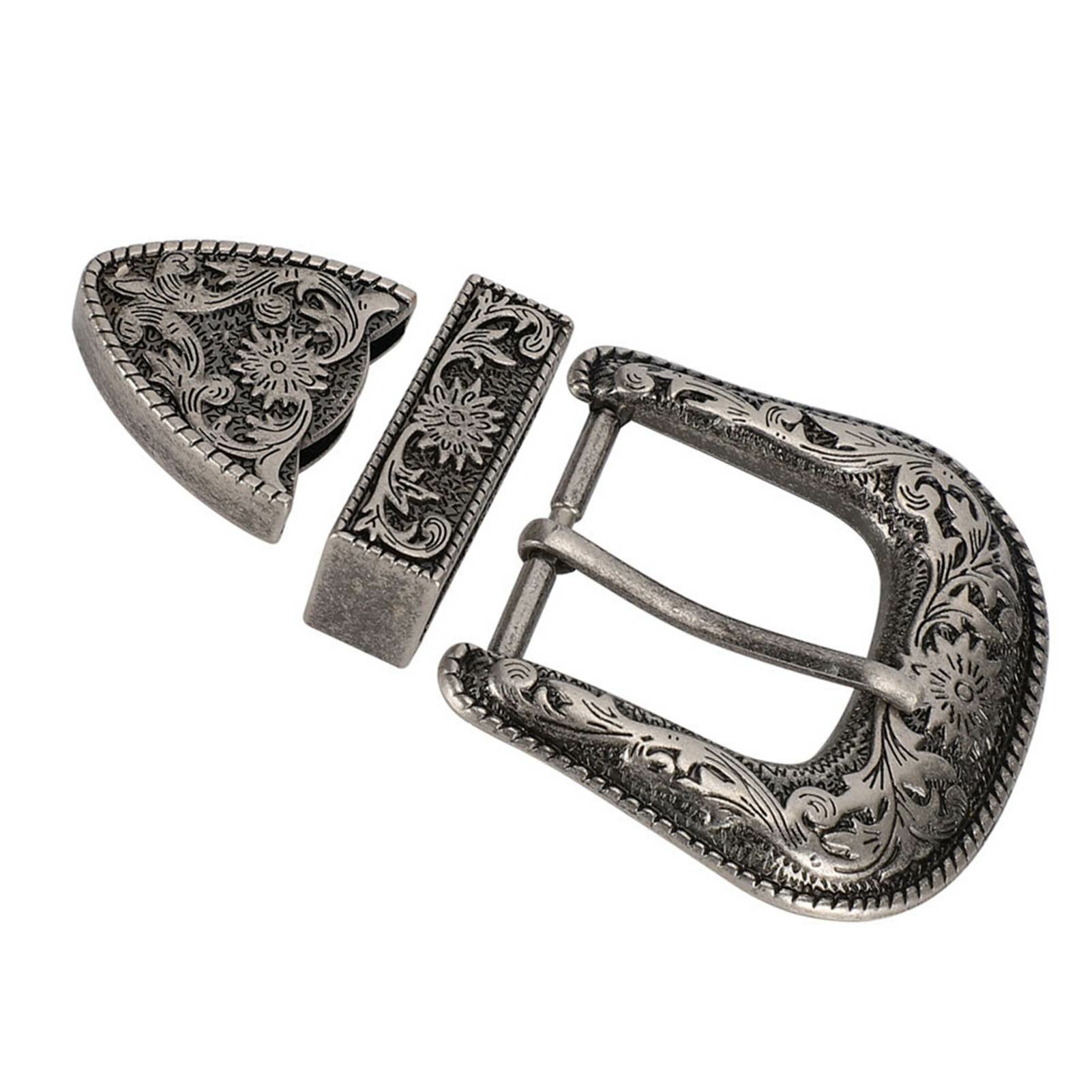 Винтажный стиль, ручная работа, резьба из сплава, поясной ремень с пряжкой, аксессуары для воротника, седла, внутренний диаметр 40 мм