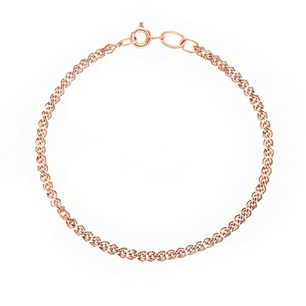 Браслет, красное золото, 585 проба