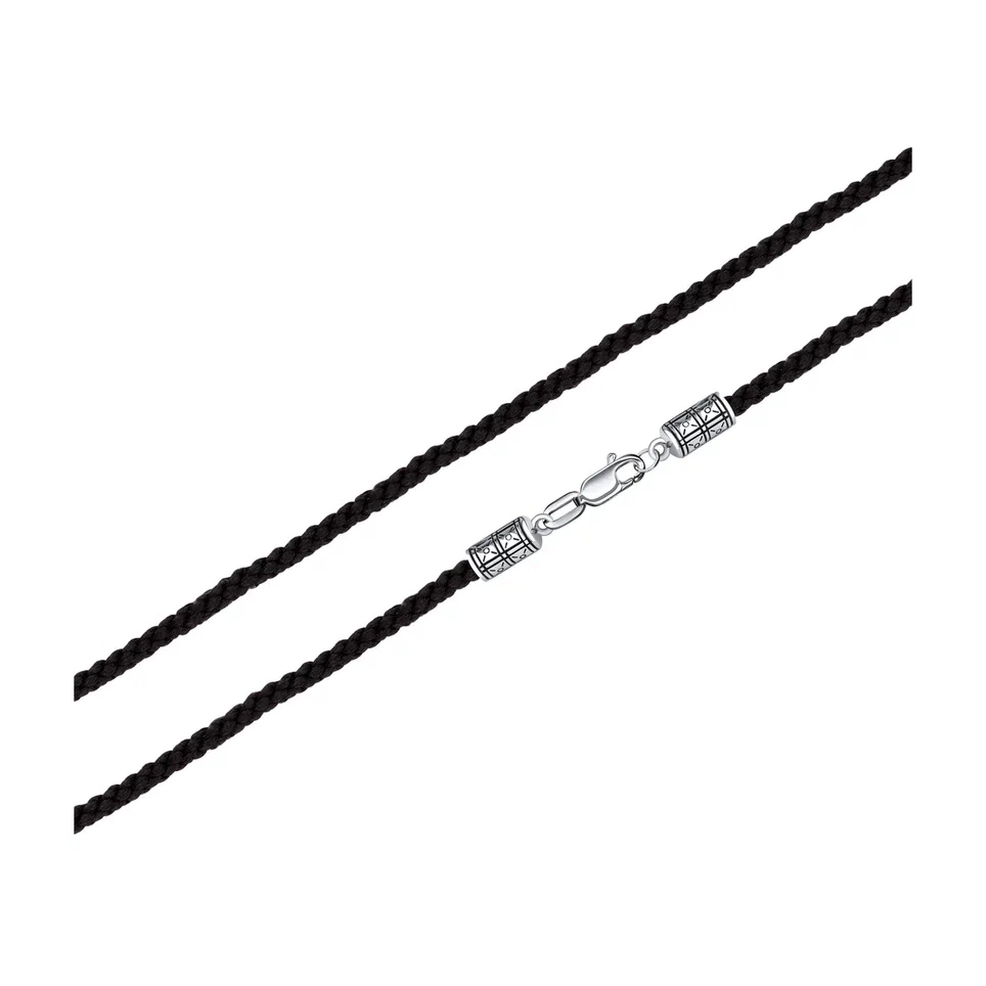 Шнур Diamant online, серебро, 925 проба, родирование