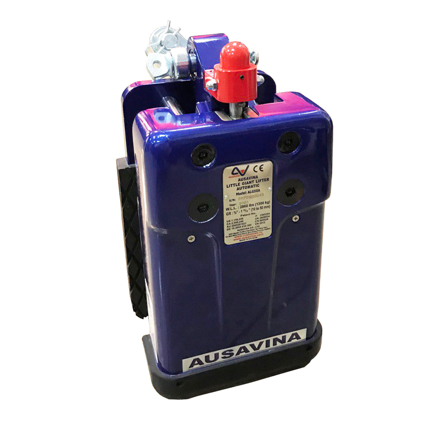 Механический захват для камня и плит Little Giant Lifter Automatic lock 10-50мм(B) Ausavina