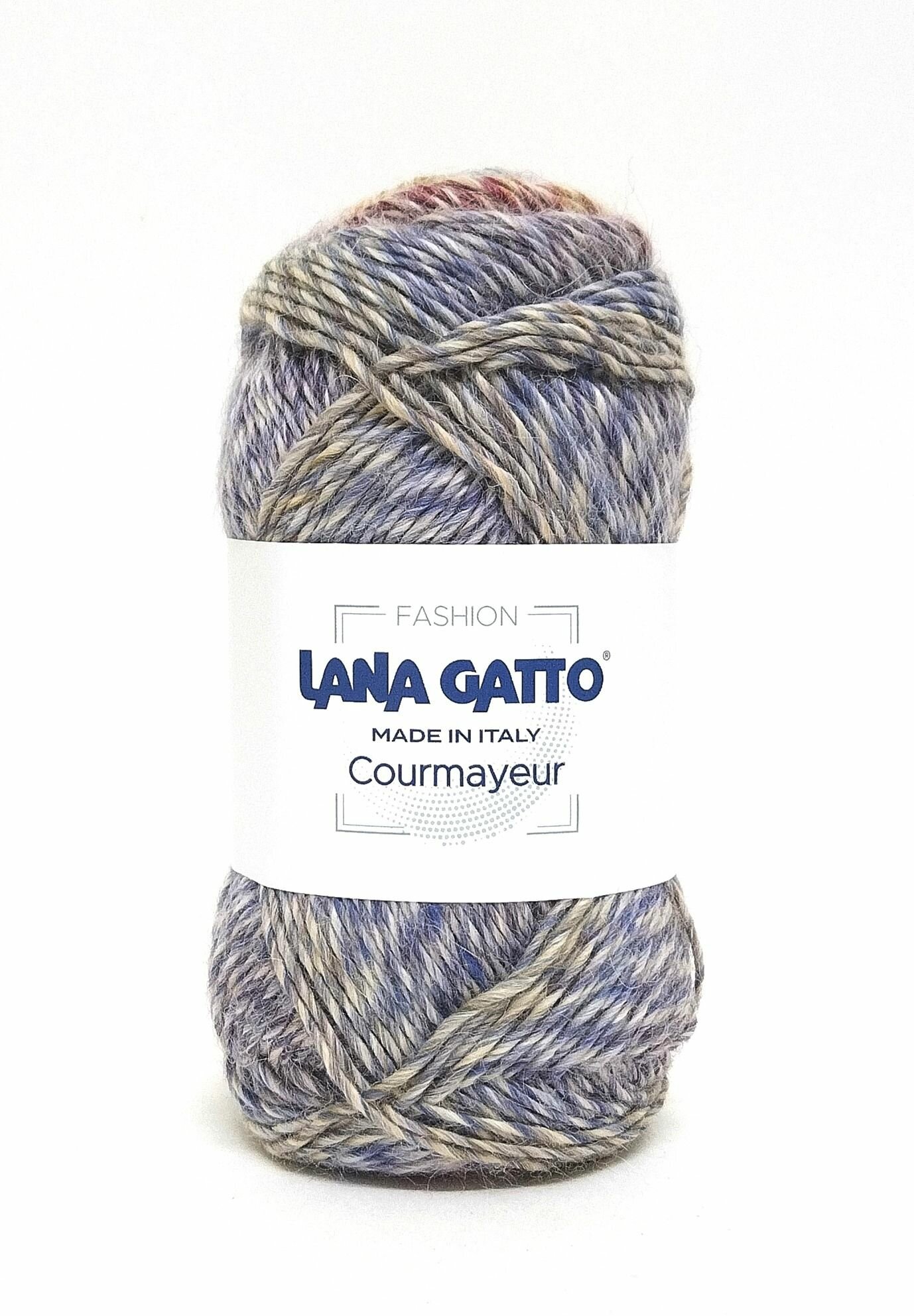 Пряжа Lana Gatto Courmayeur цвет 30520 (100г/200м, упаковка 5 мотков)