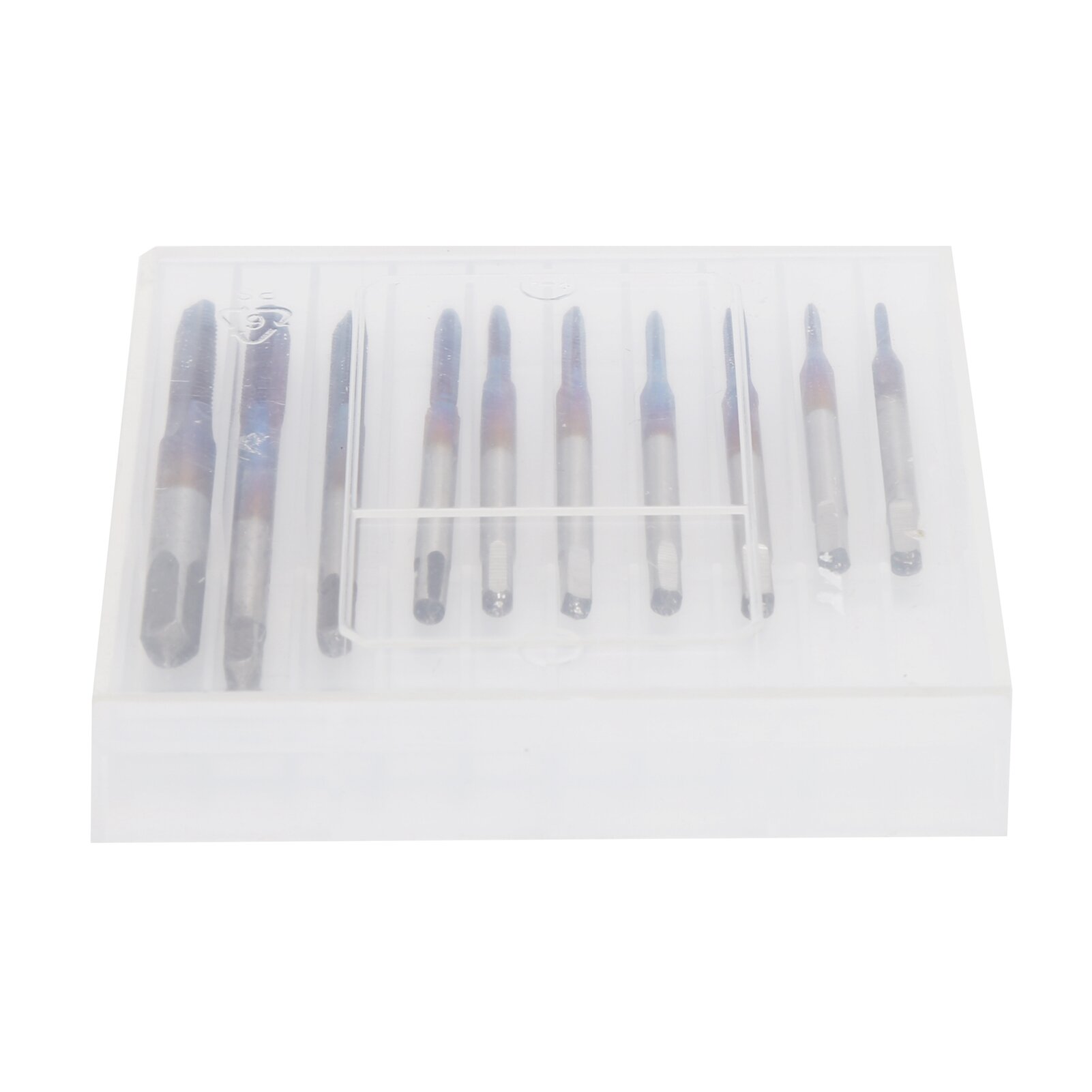 Набор из 10 прямых метчиков для станков M1 M1.2 M1.4 M1.6 M1.7 M1.8 M2 M2.5 M3 M3.5