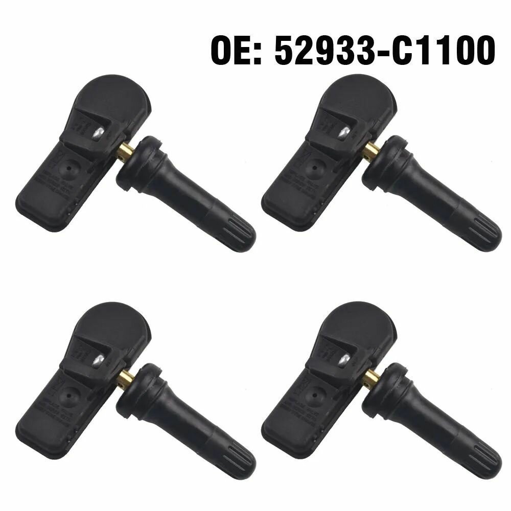 Датчик давления в шинах TPMS 52933-C1100 для Hyundai и Kia — комплект 4 шт. для Creta Tucson Sonata i20 Palisade