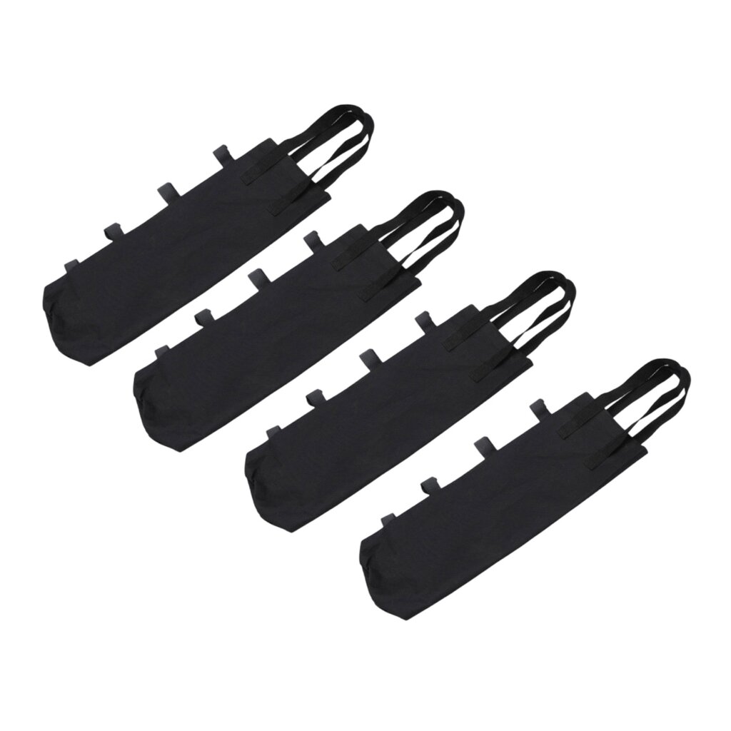 4 упаковки Многоразовые мешки с песком для зонтов, утяжелители для ножек
