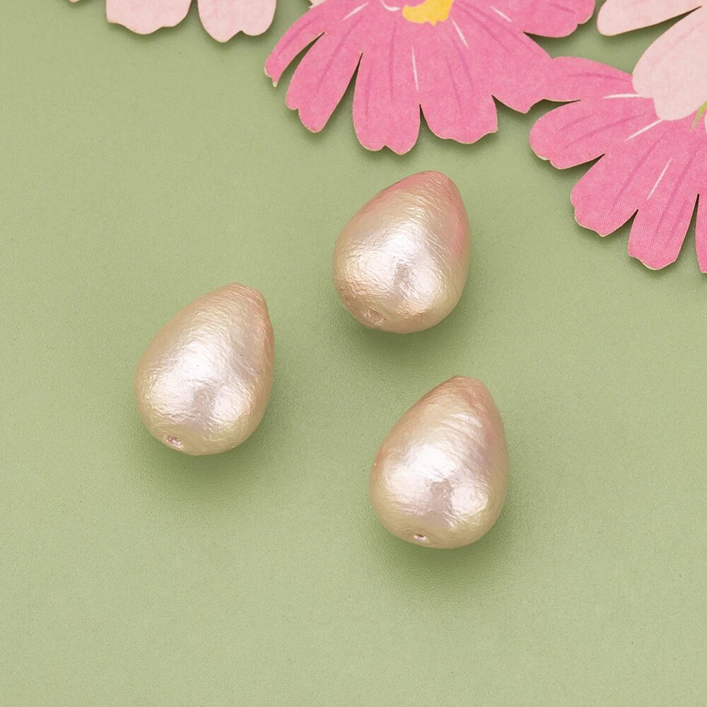 Искусственный хлопковый жемчуг YEGUI M557 (10 шт.) M55703