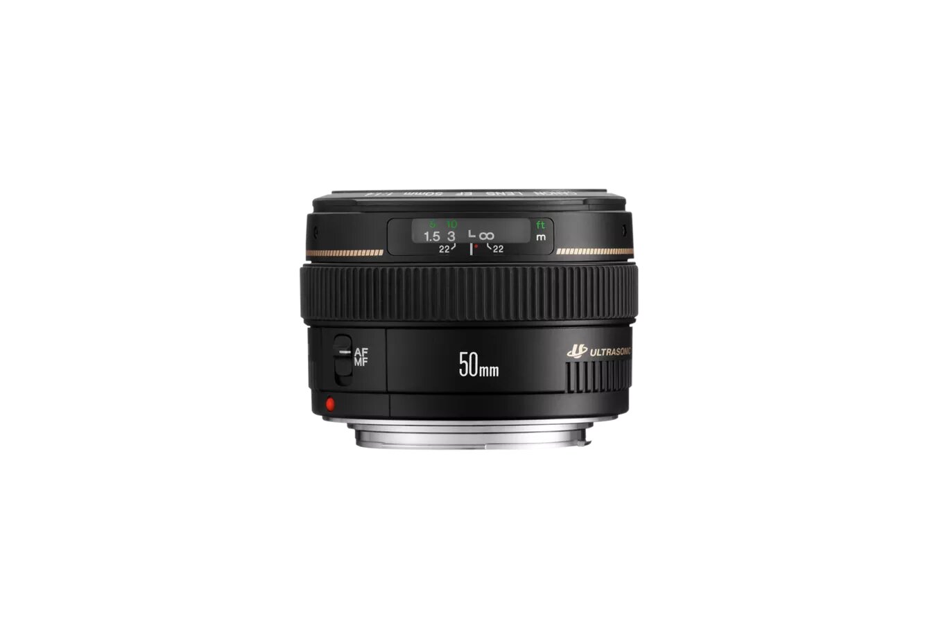 Объектив Canon EF 50 mm 1: 1.4, переменное фокусное расстояние, стандартный