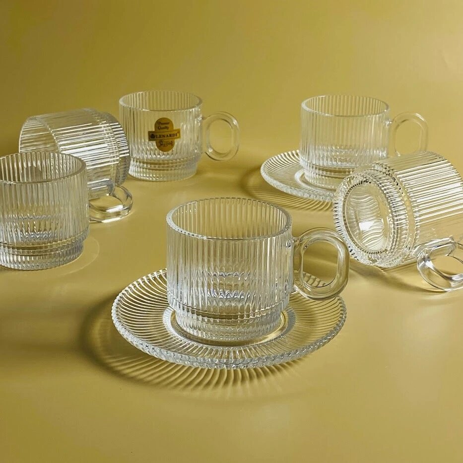 Чайный набор 12 предметов 170мл Стекло 588-672 118-588-672