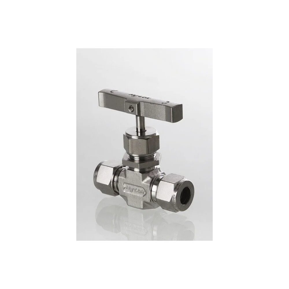 Игольчатый вентиль Hy-Lok серии nv, проходной 14мм - 14мм NV4-H-14M