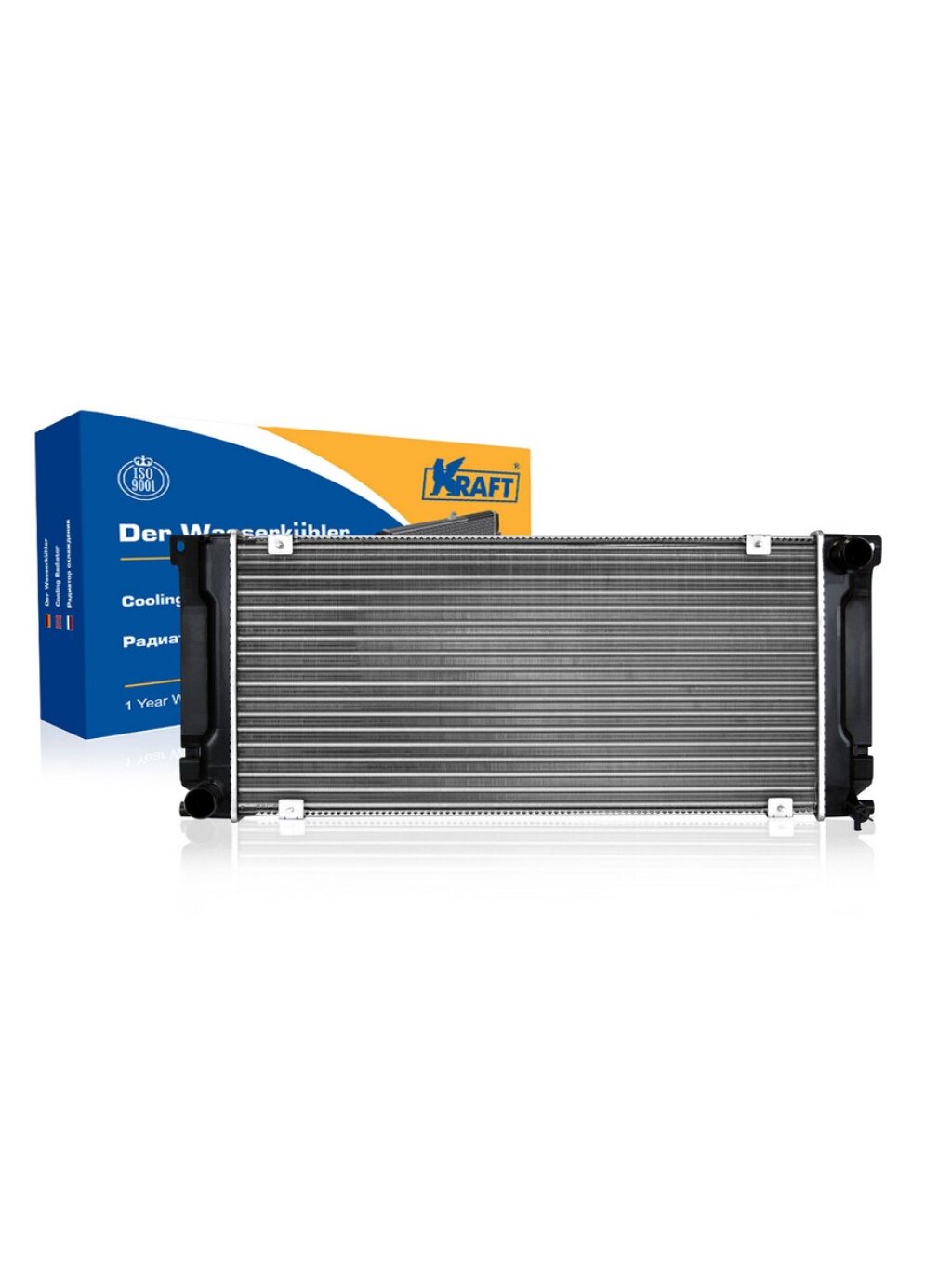Радиатор системы охлаждения для а/м ГАЗель NEXT (алюм.) дв. Cummins ISF 2.8 "KRAFT"