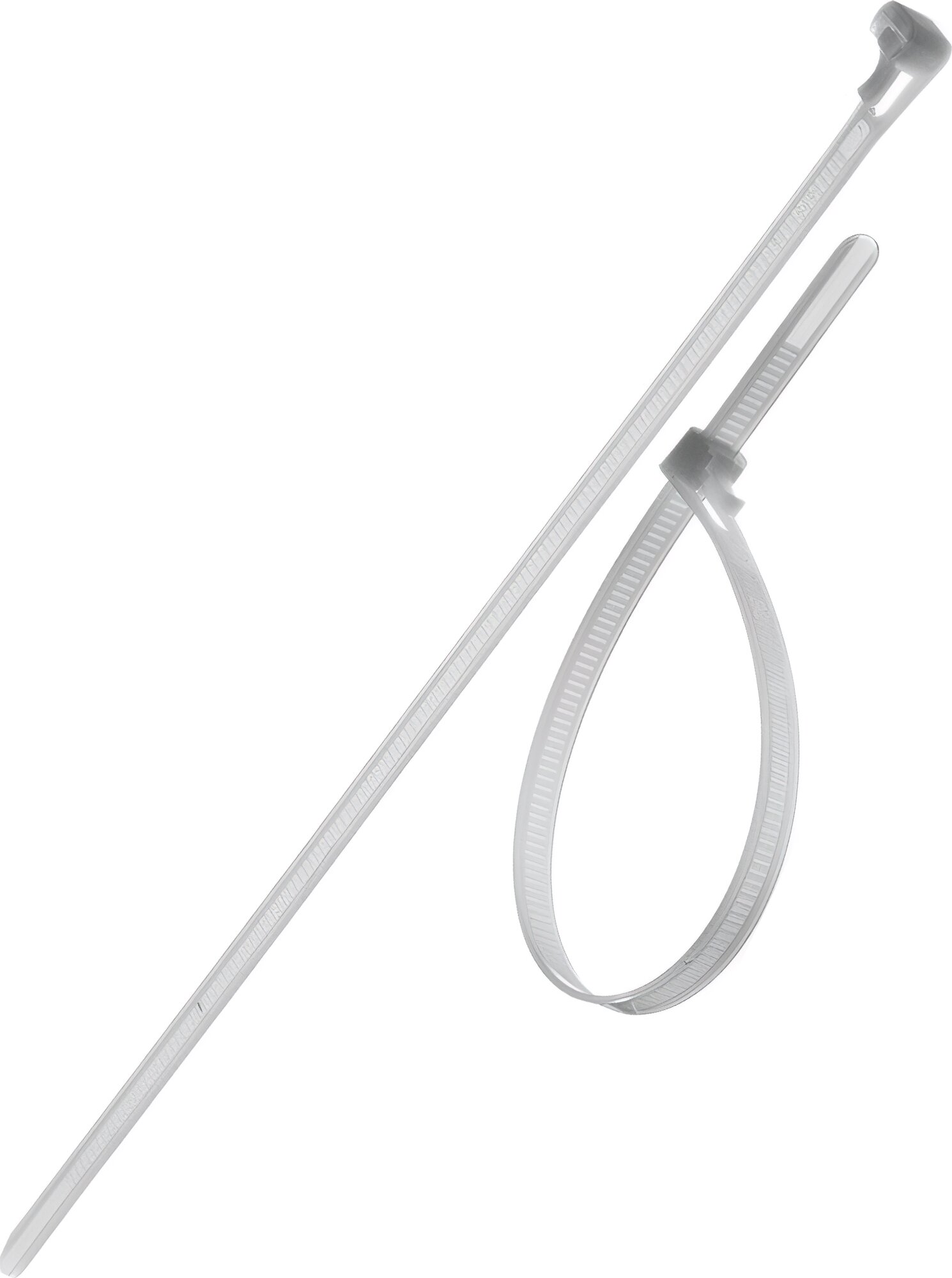 Хомут пластиковый многоразовый Delta НТ 2,5*100 белаый цвет (100 шт. в упаковк