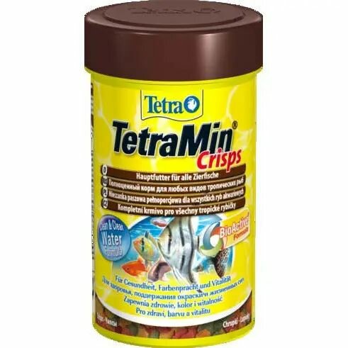 TetraMin Crisps корм-чипсы для всех видов рыб 250 мл