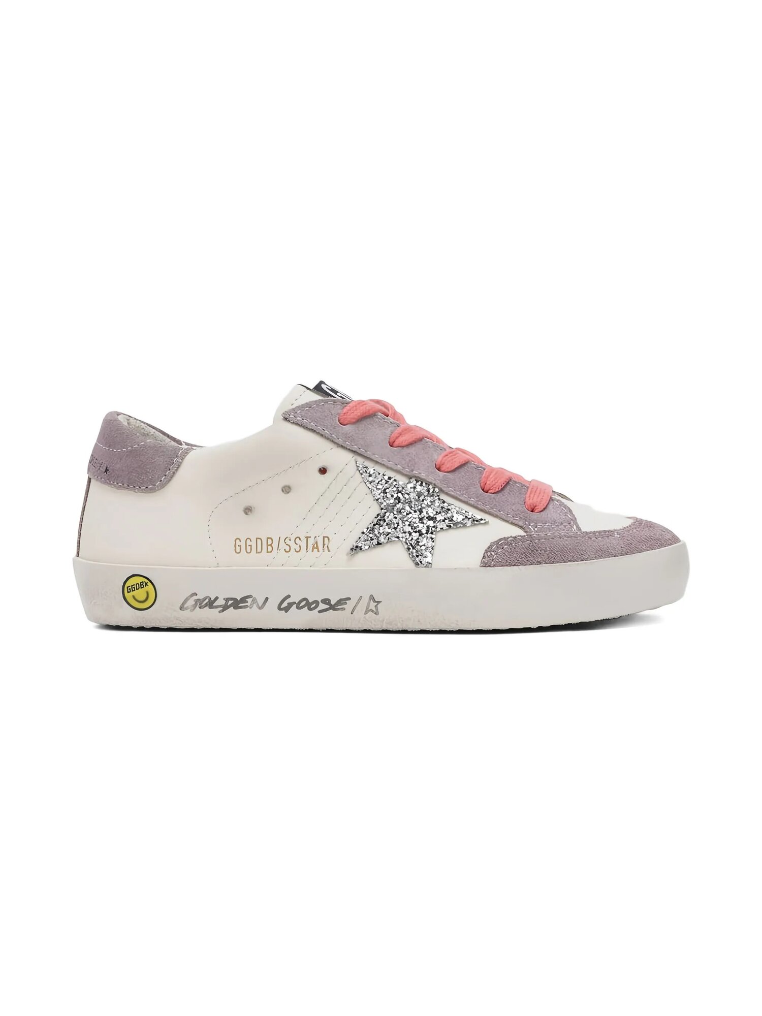 Кроссовки Golden Goose Super-Star, размер 31, бежевый/белый — фото 1