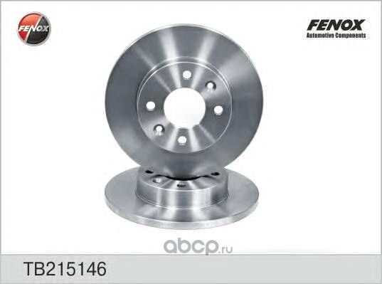 Диски тормозные перед (к-т, 2шт) Fenox TB215146
