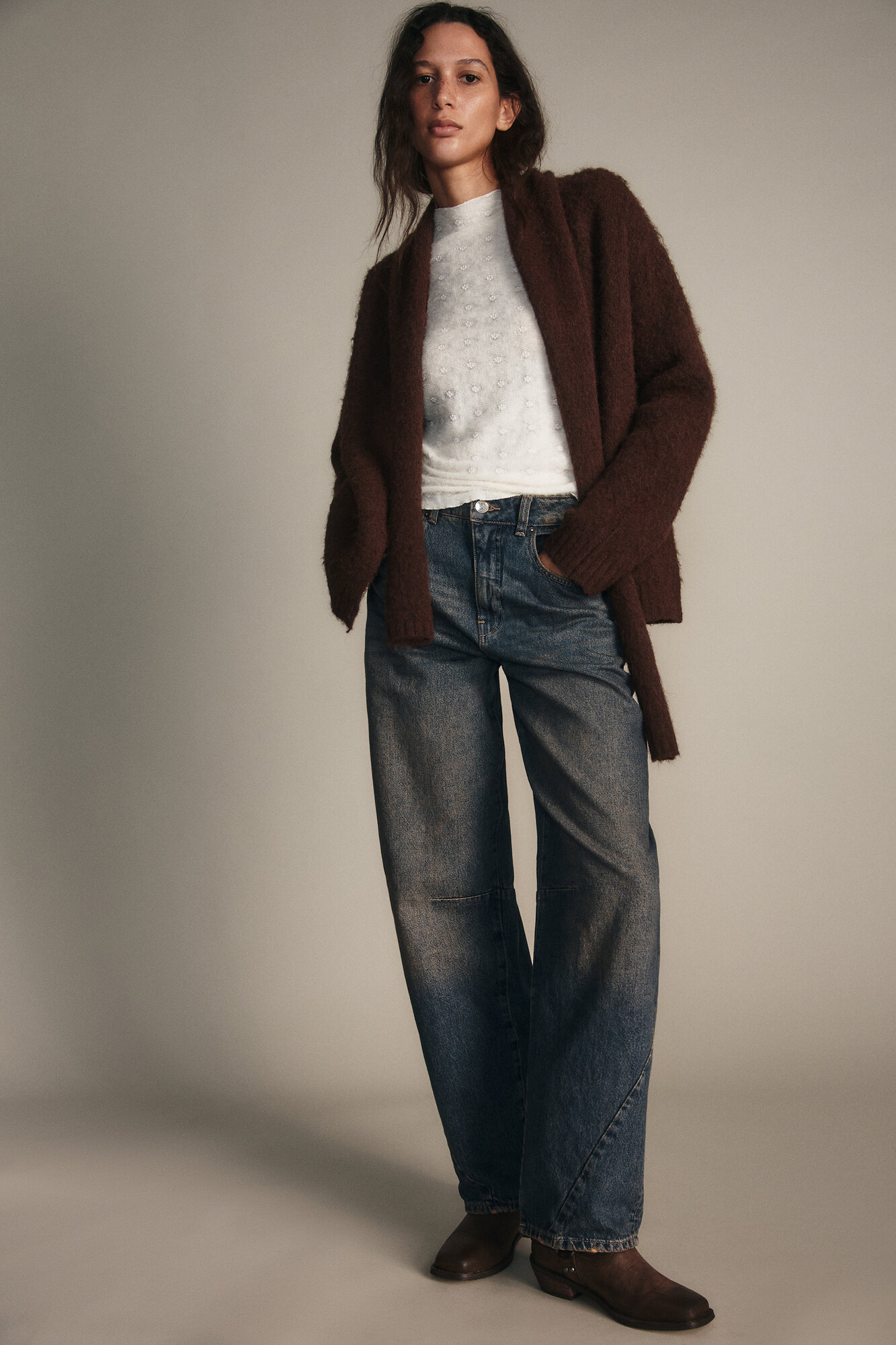 Джинсы бананы Woman Mix&Match 