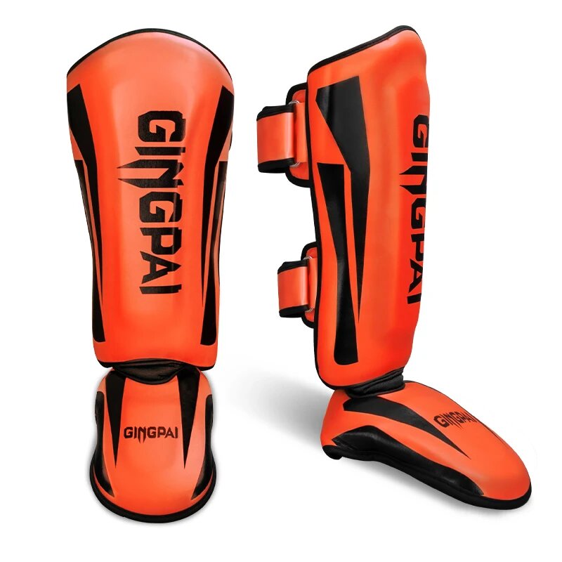 GINGPAI SPORT Боксерские леггинсы для ММА М/Л Оранжевый, S, orange