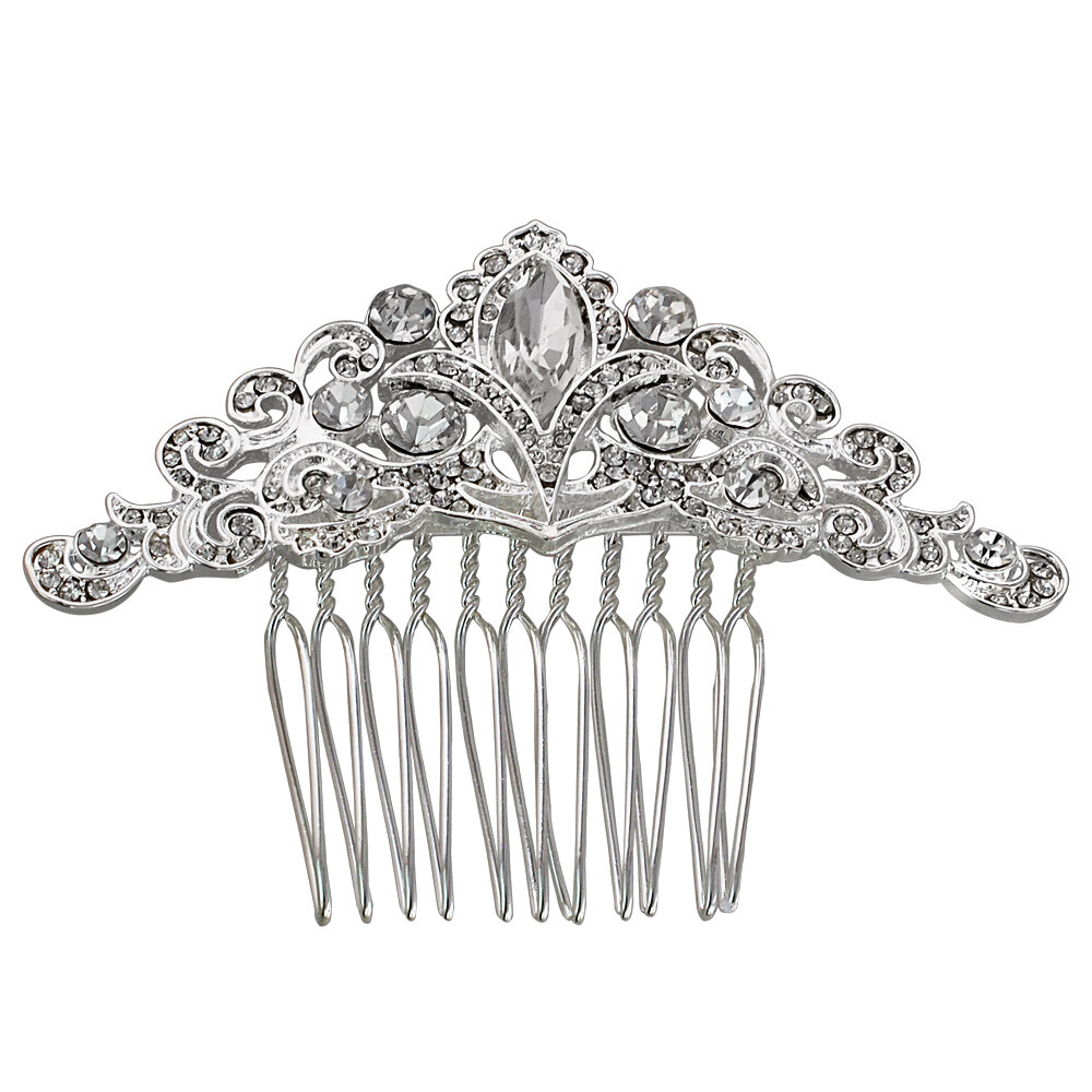 Гребень с стразами, Эстет, стразы, вес - 23.74 гр.