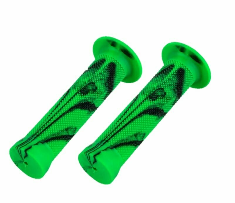 Ручки на руль 130мм KMS 661-56 с гардой для BMX и трюковых самокатов