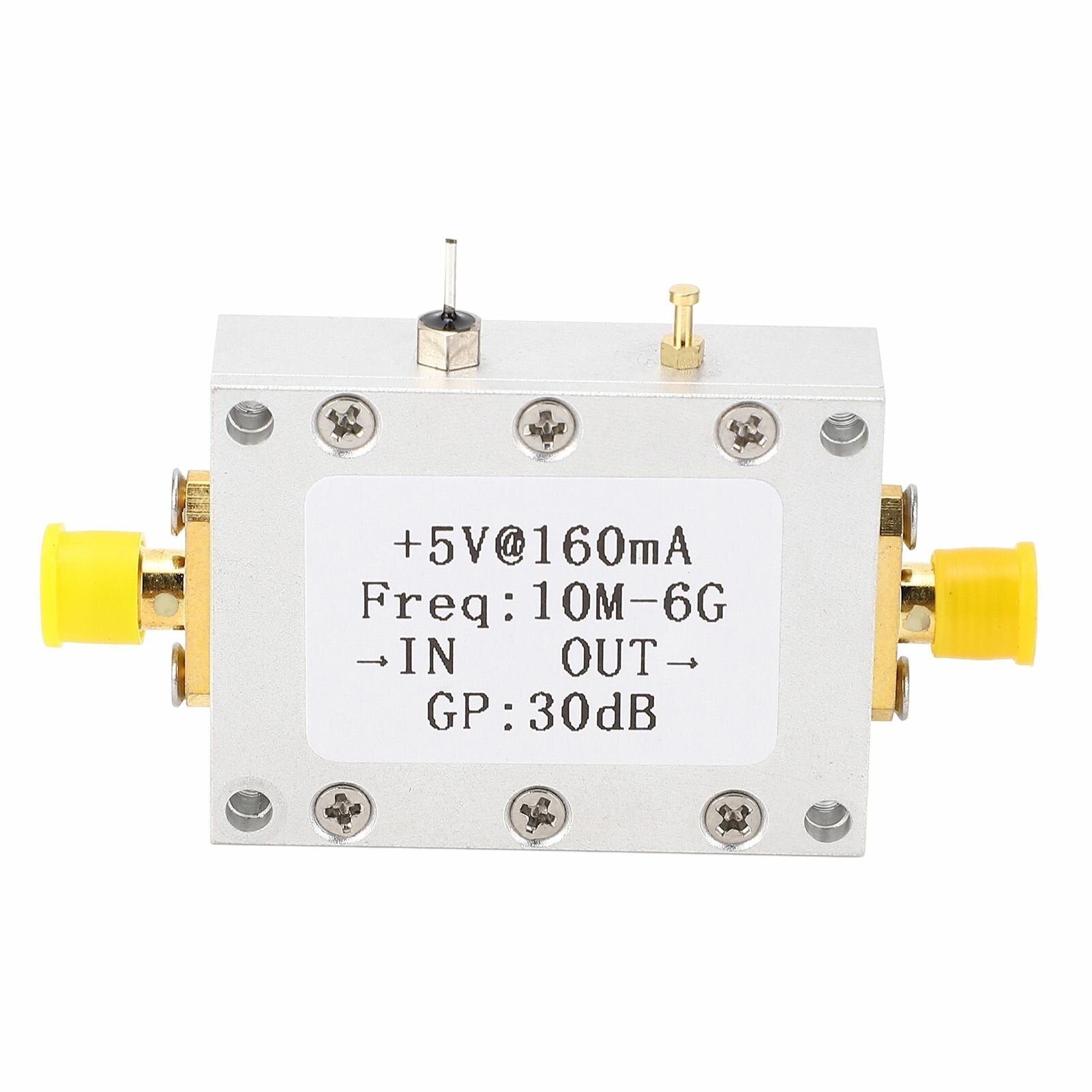 Усилитель 10М-6ГГц, 30ДБ, SMA, 5V, 160mA