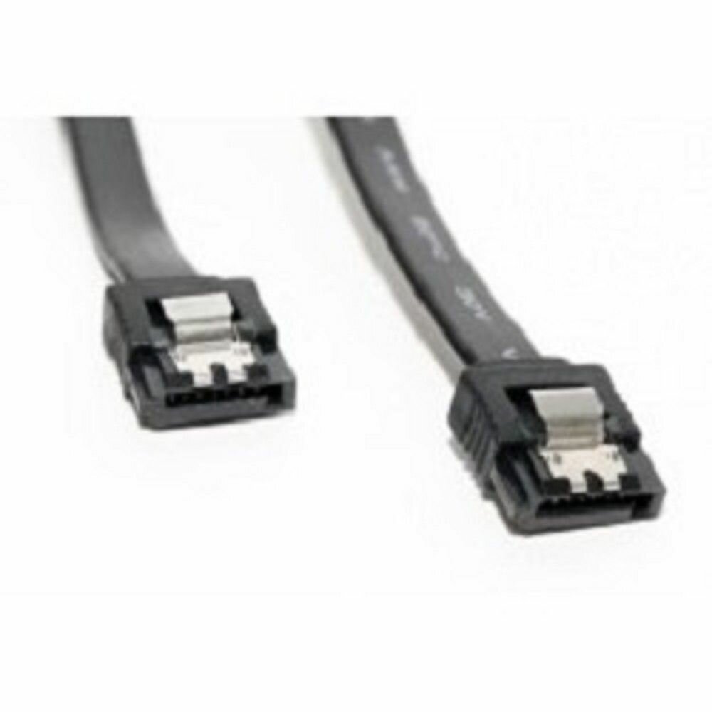 5bites Кабели SATA3 - 7PL45S - BK Кабель Serial ATA V3.0, 6Гбит с, защелка, 0.45м