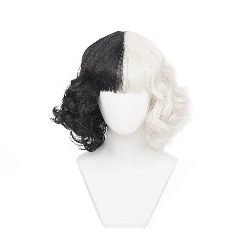 Костюм Круэллы Де Виль Disney для женщин и детей Белый, L, style C