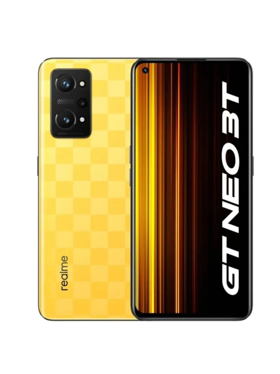 6.62" Смартфон GT Neo3T RMX3371 LTE 8+256 ГБ желтый РСТ