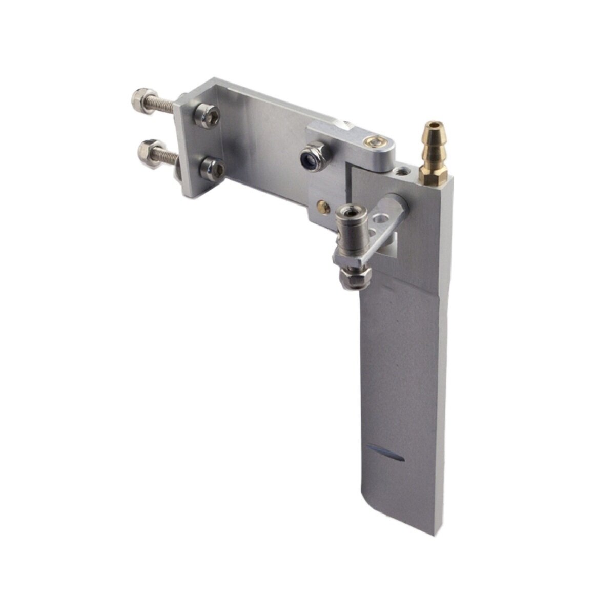 Водопоглощающие рулевые рули из алюминиевого сплава диаметром 75 и 95 мм для моделей бесщеточных электрических и метаноловых лодок, аксессуары для моделей лодок, размеры: Д = 60 мм, В = 80 мм, Ш = 97 мм, Ш = 14 мм