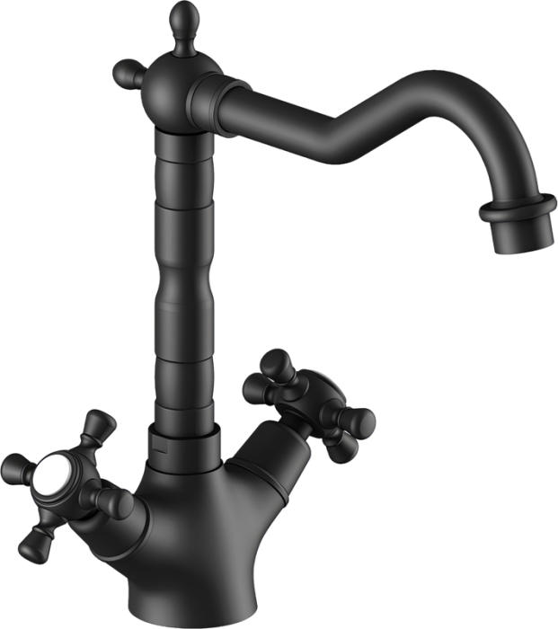 Смеситель для раковины Timo Nelson 0143/03F черный