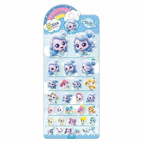 Стикеры Liangliang для детей, одна страница с 10 стикерами