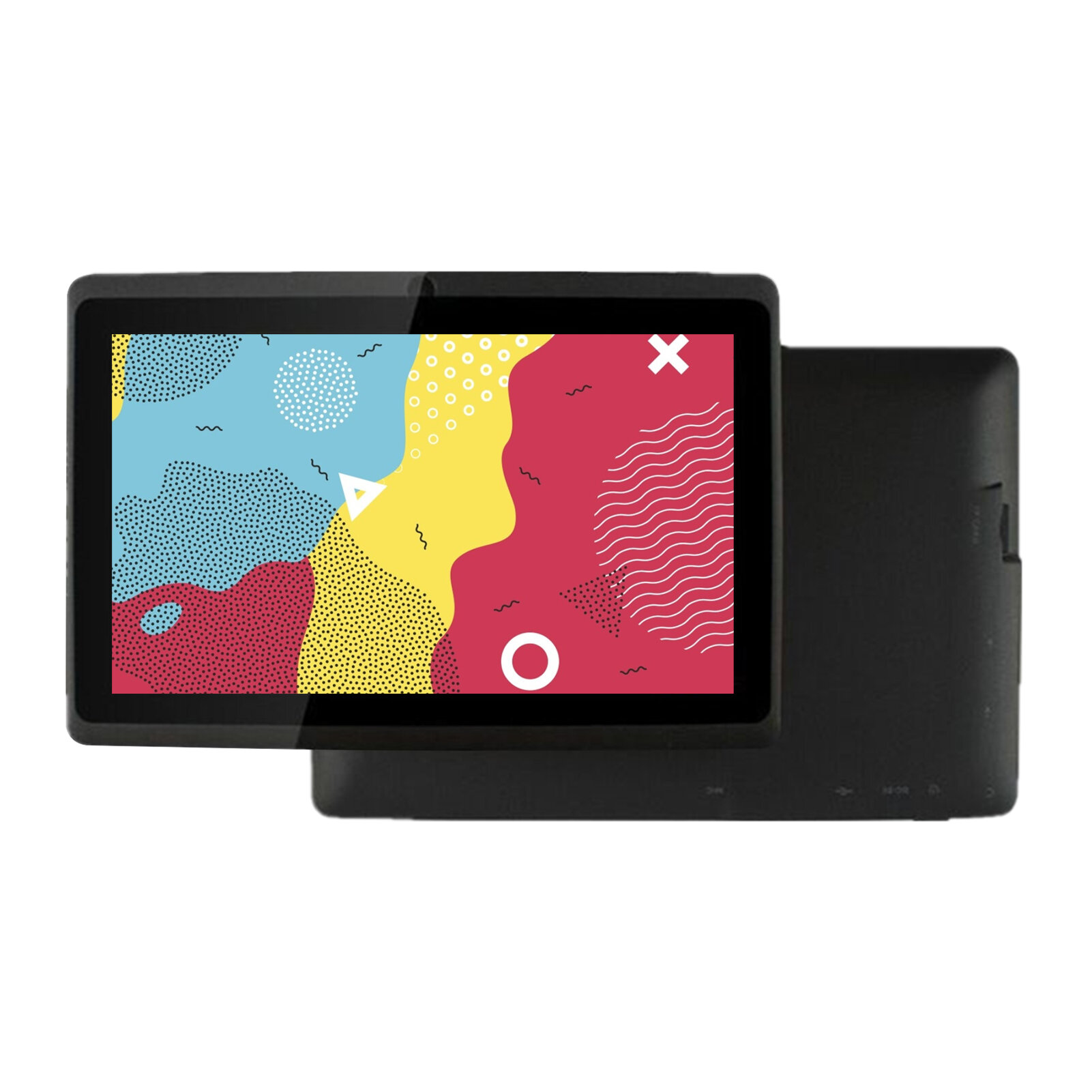 Планшет 7 дюймов Андроид Quad-core Процессор WiFi Версия Двойная Камера Развлекательная Машина Подарок для Детей Студентов Взрослых, Цвет: Белый/Розовый/Черный/Красный/Синий/Фиолетовый (по выбору), Операционная Система: Андроид 4.4, Память: 1G+8G, Экран: