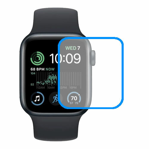 Скрин Мобайл защитный экран для Apple Watch SE (2022) 44mm из нано стекло 9H
