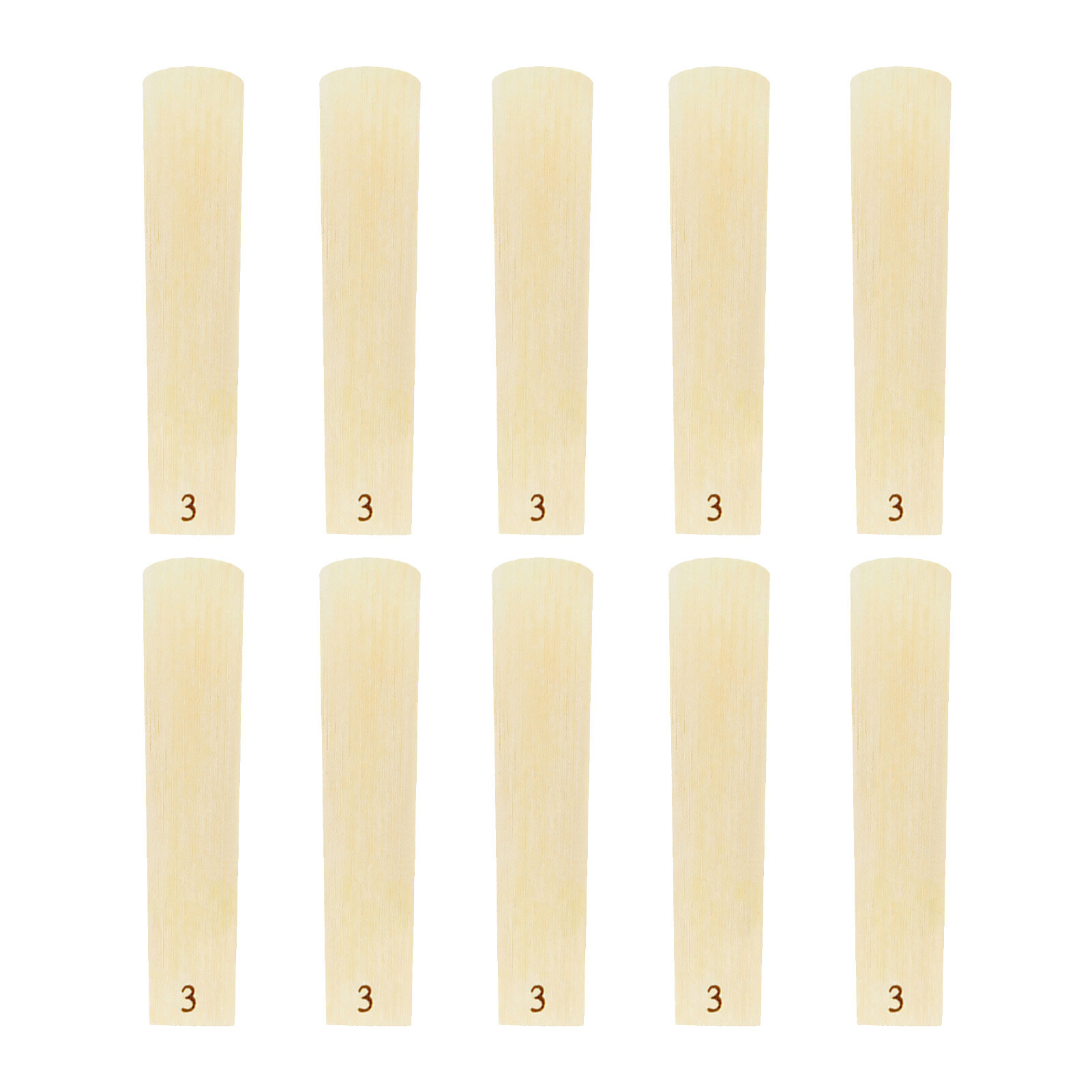 Трости для саксофона SLADE, 10 штук, для альт-саксофона, с насыщенным звучанием, комплект для начинающих и опытных музыкантов, набор 3.