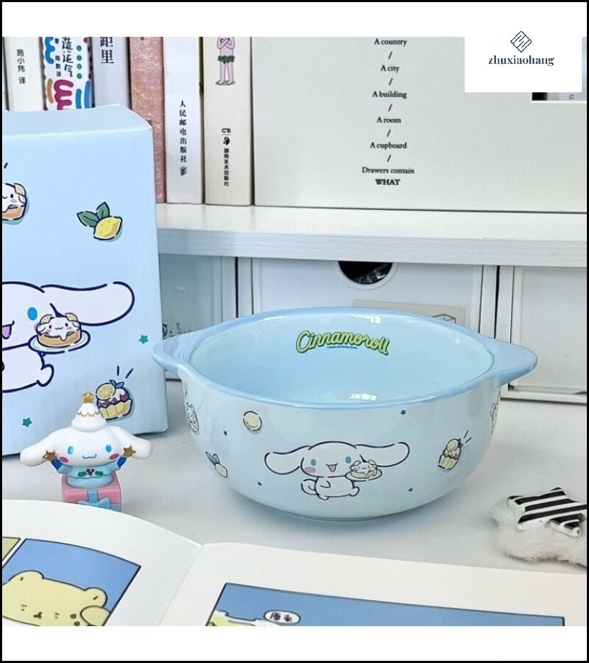 Эксклюзивная детская керамическая миска для супа Sanrio с мультяшным дизайном, модель Куломи