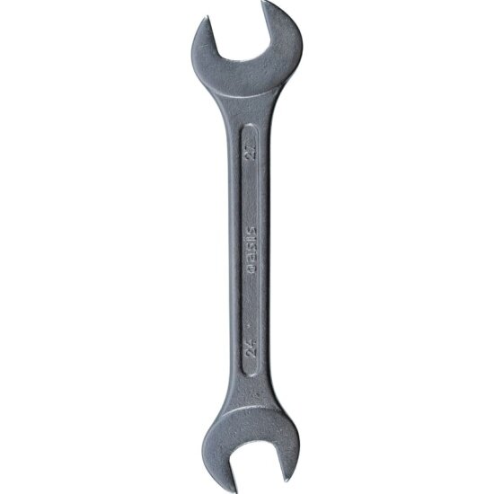 Ключ гаечный Oasis рожковый 24 х 27 мм (матовый хром) 103011503031