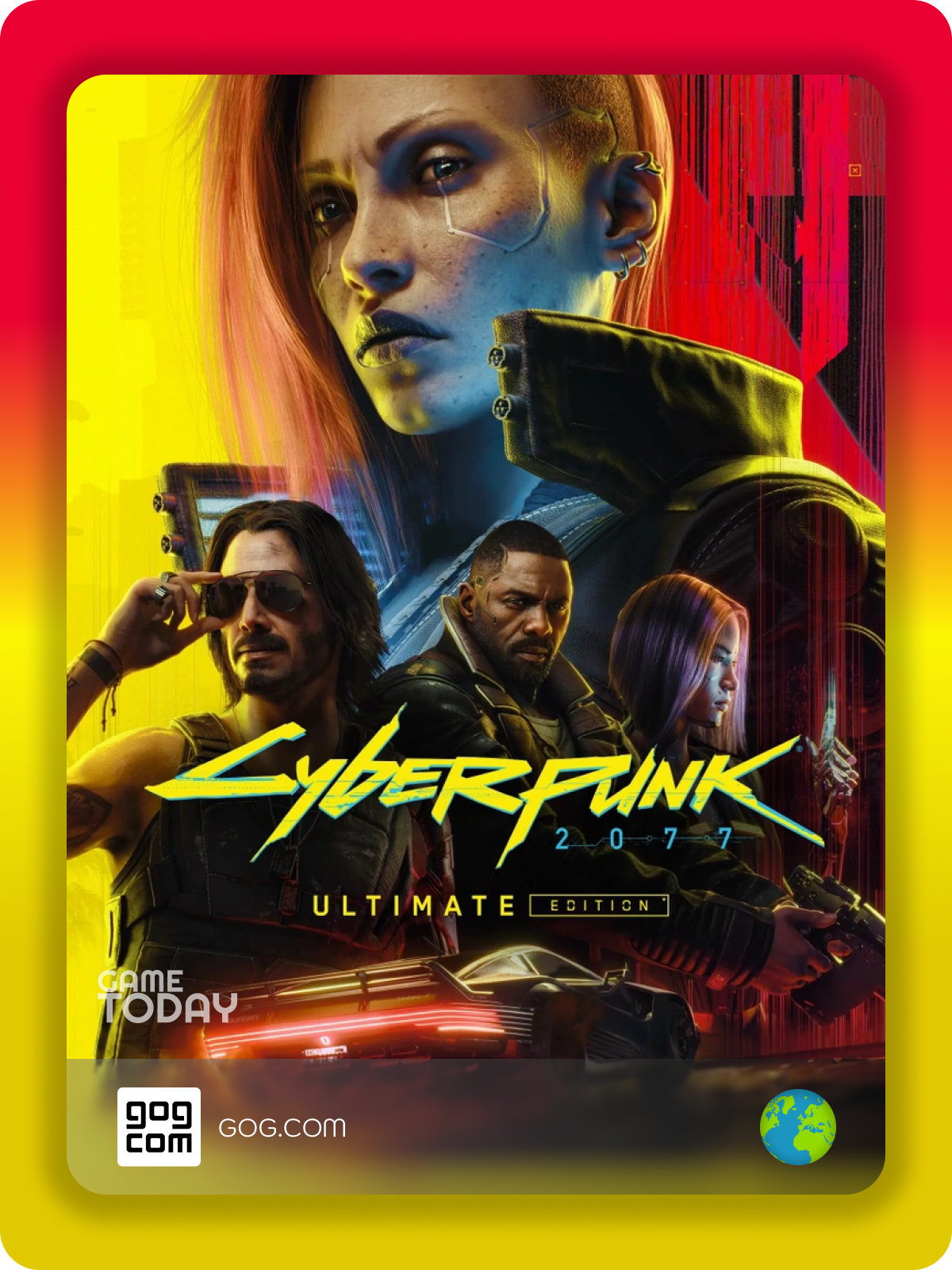 Cyberpunk 2077: Ultimate Edition | Игра в GOG | PC | Mac | Ключ | Регион активации Все страны