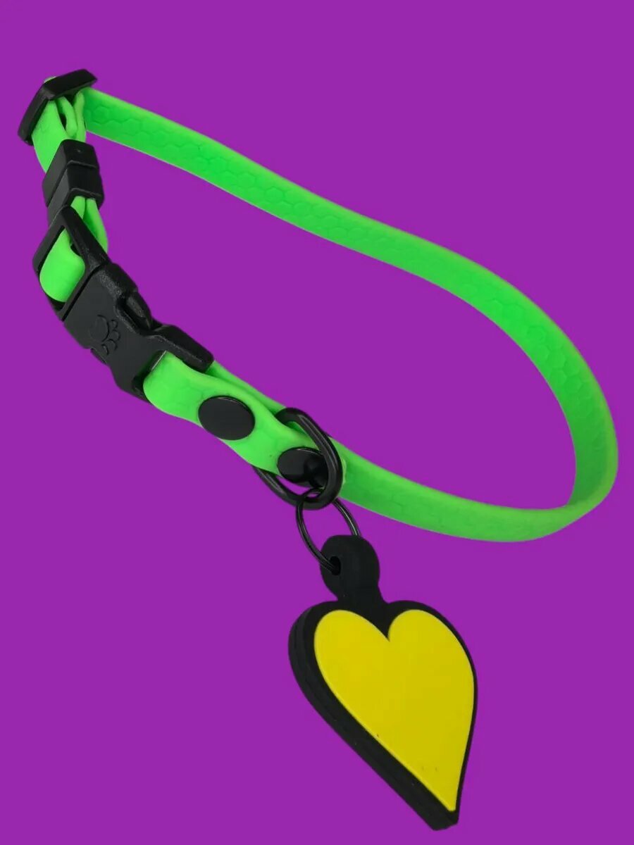 Dogbond Шнурок для адресника из биотана, 10 мм