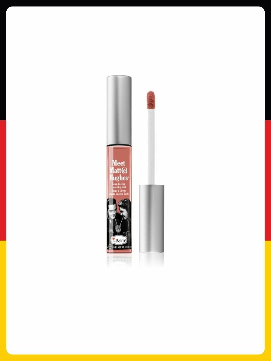 Губная помада theBalm Meet Matt(e) Hughes Long Lasting Liquid Lipstick long-lasting liquid lipstick Patient, 7,4 мл
