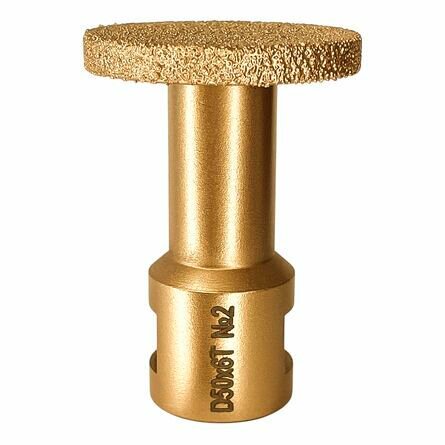 Фреза для гранита для УШМ и станков с ЧПУ Диск D50 мм, M14