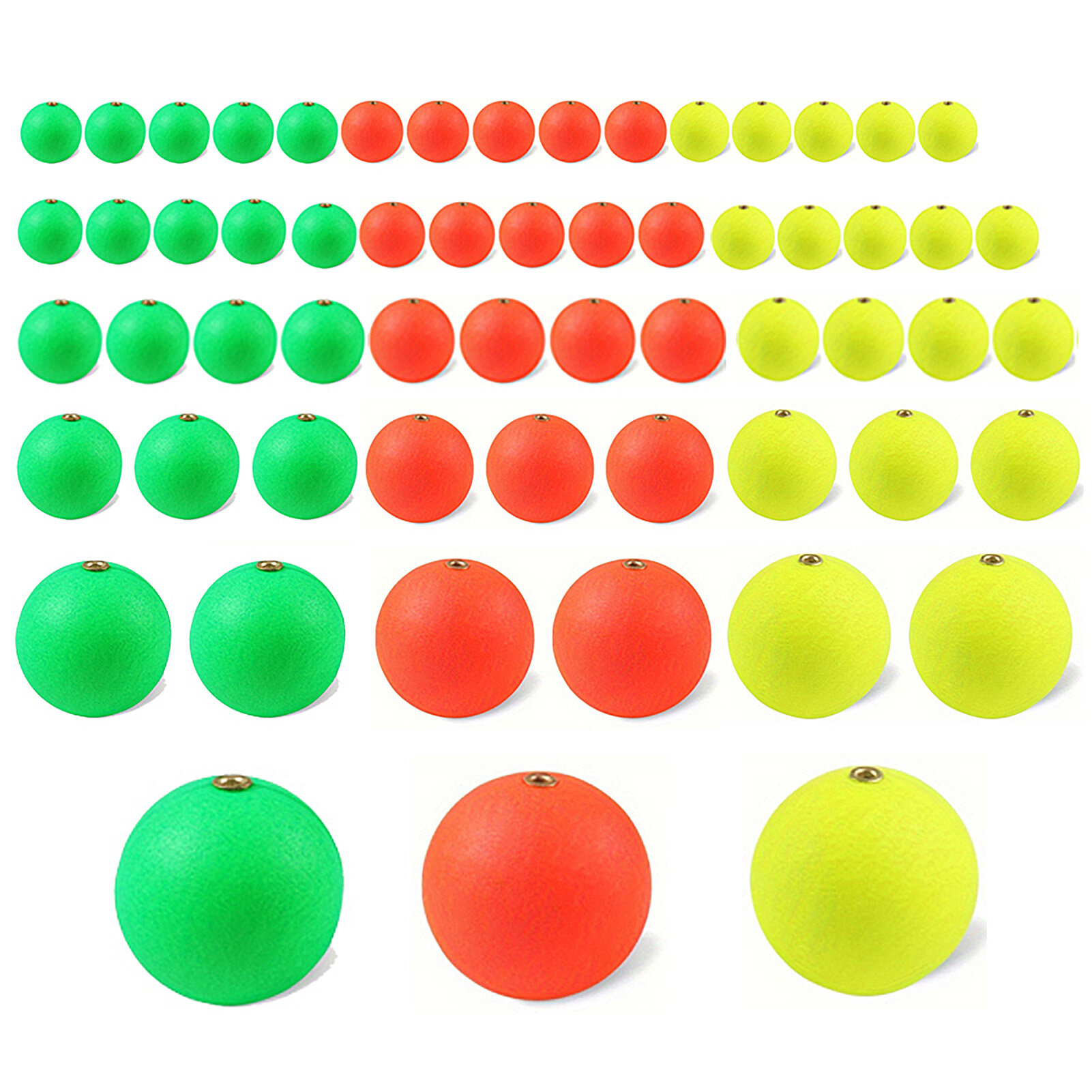 60 шт. Поплавки для рыбалки Шары из пенопласта Плавающие шары-приманки Дрейфующие шары Аксессуары для рыбалки