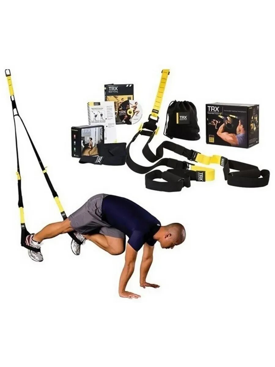 Петли TRX PRO PACK (черный) — фото 1