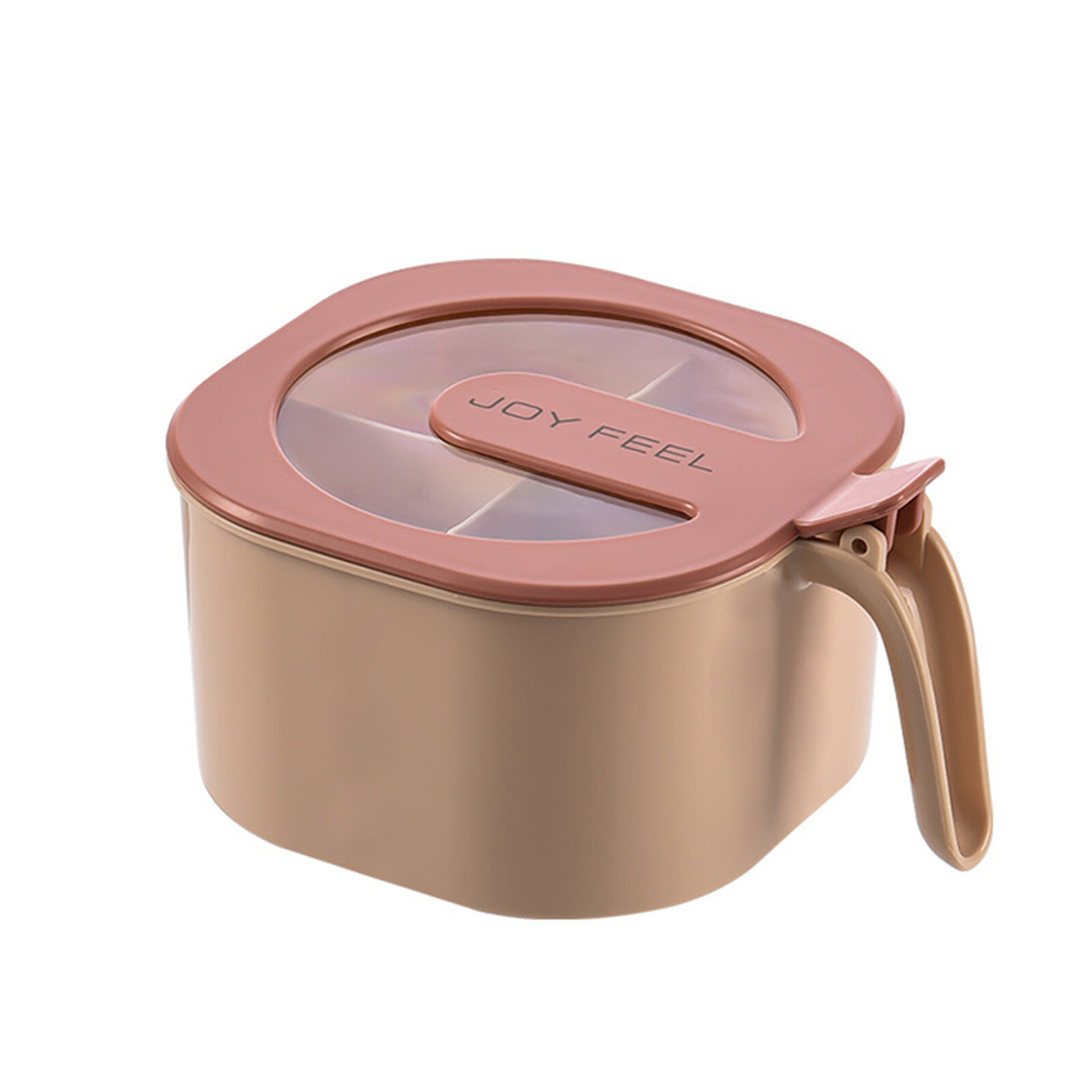 4 в 1 контейнер для специй, бутылка для специй с ложками для кухонных принадлежностей, кемпинга, барбекю, розовый