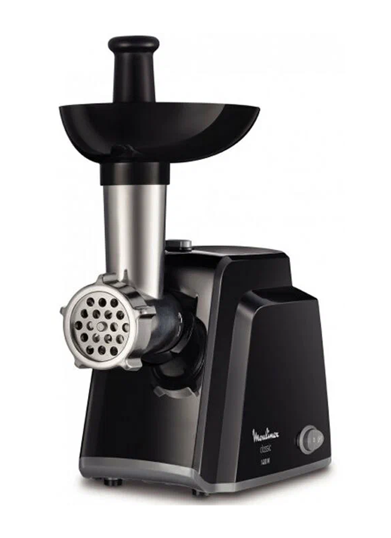 Мясорубка Moulinex ME105830, 300 Вт, 1.7 кг/мин, пластик, чёрная