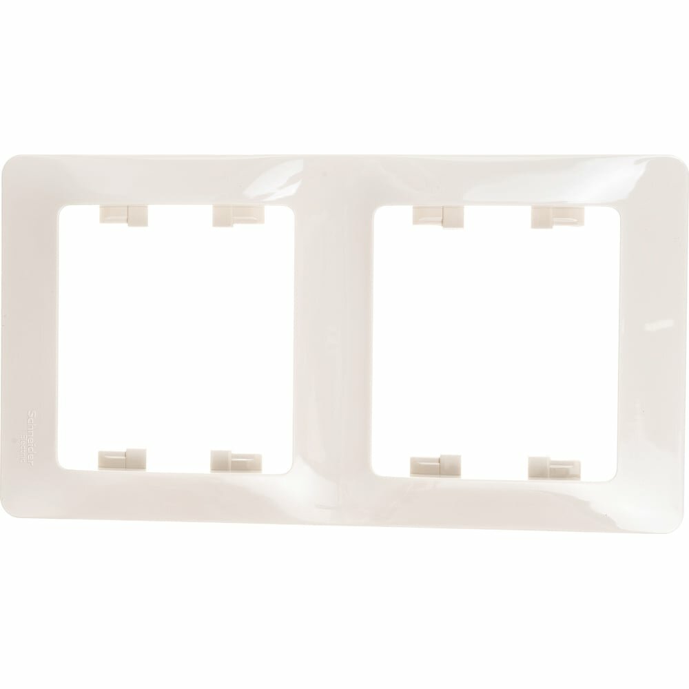 Вертикальная двухместная рамка Systeme Electric GLOSSA