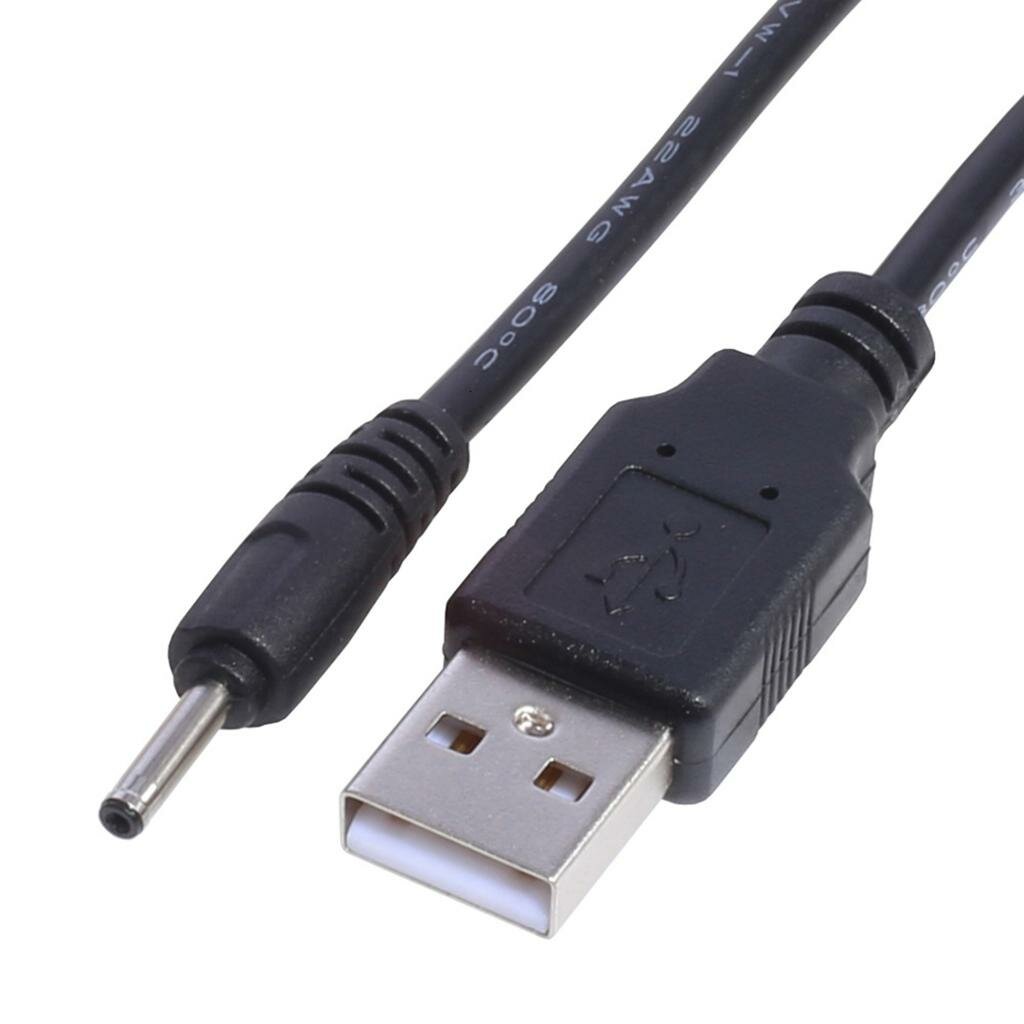 USB-кабель для питания с разъемами DC 5V, 2.5x0.7 мм