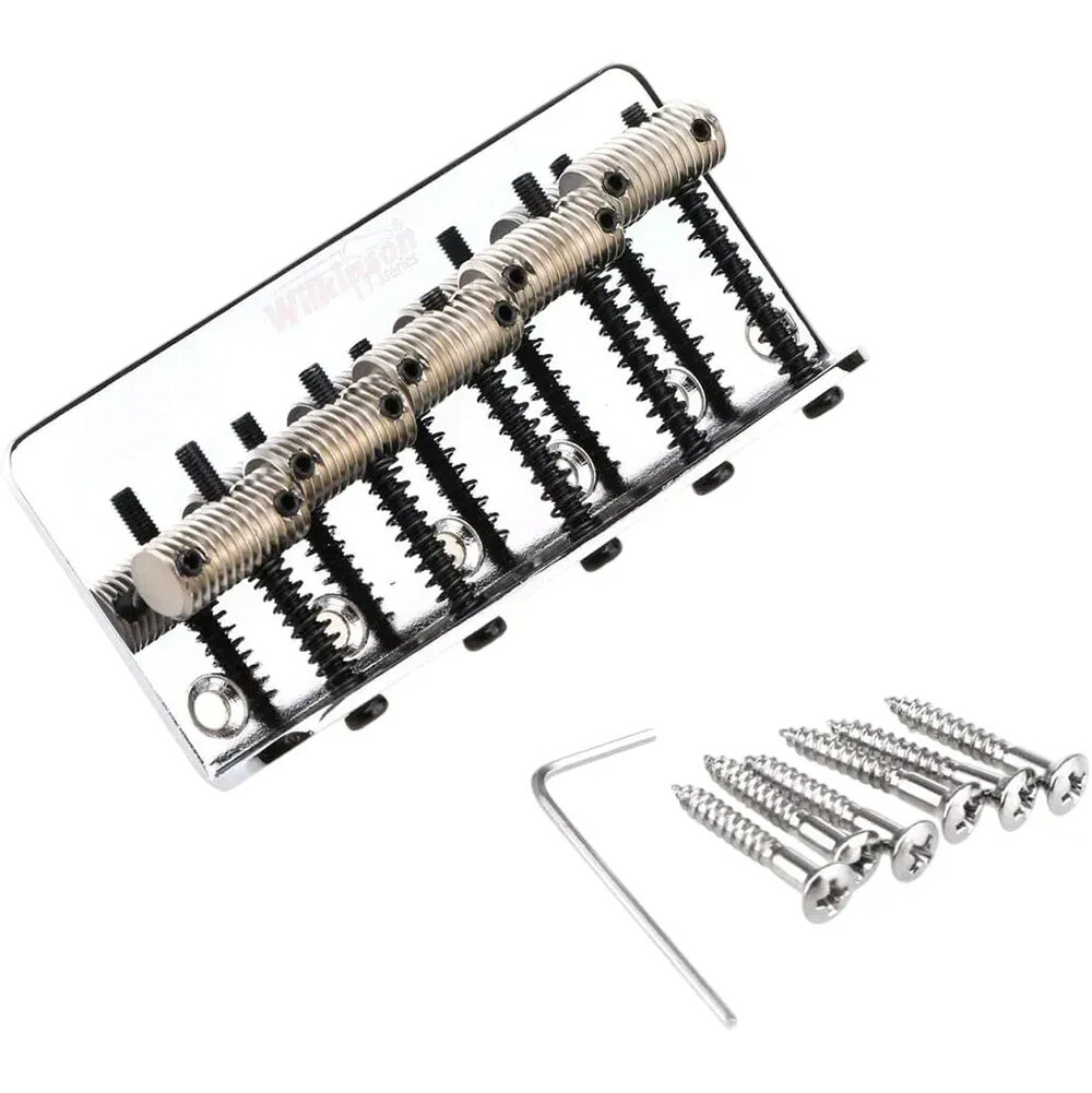 Wilkinson WOB51T-CR M Series Бридж для 5-струнной бас-гитары, хром