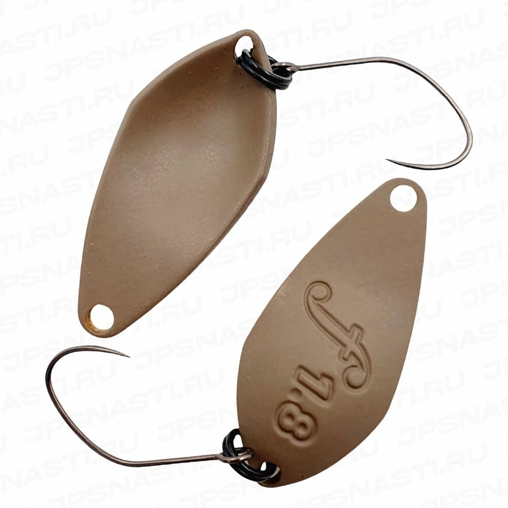 Японская блесна на форель Velvet Arts Forte, 1.8 г, #16 Cocoa / Форелевые приманки для рыбалки