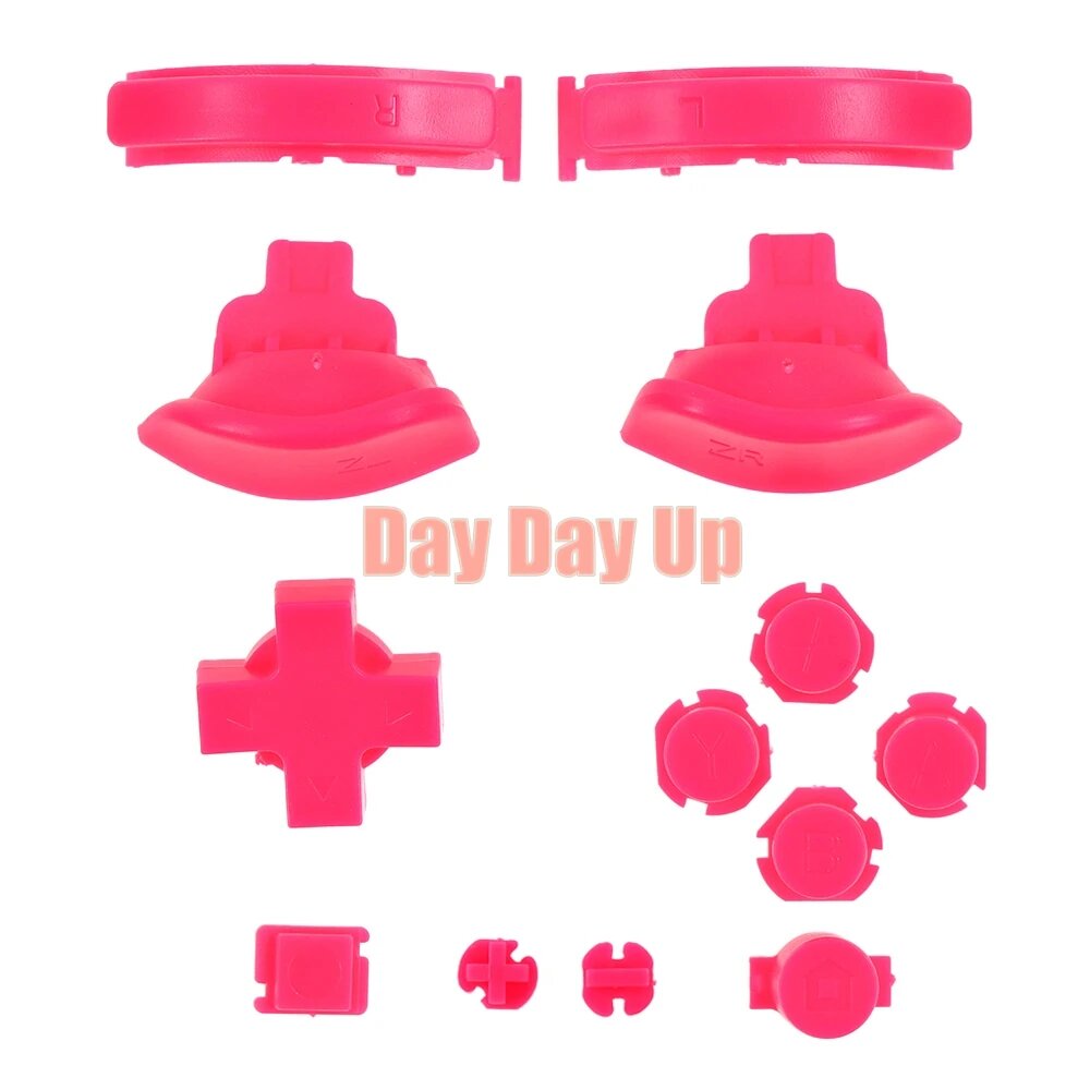 Комплект кнопок для Nintendo Switch Lite Роза Красная