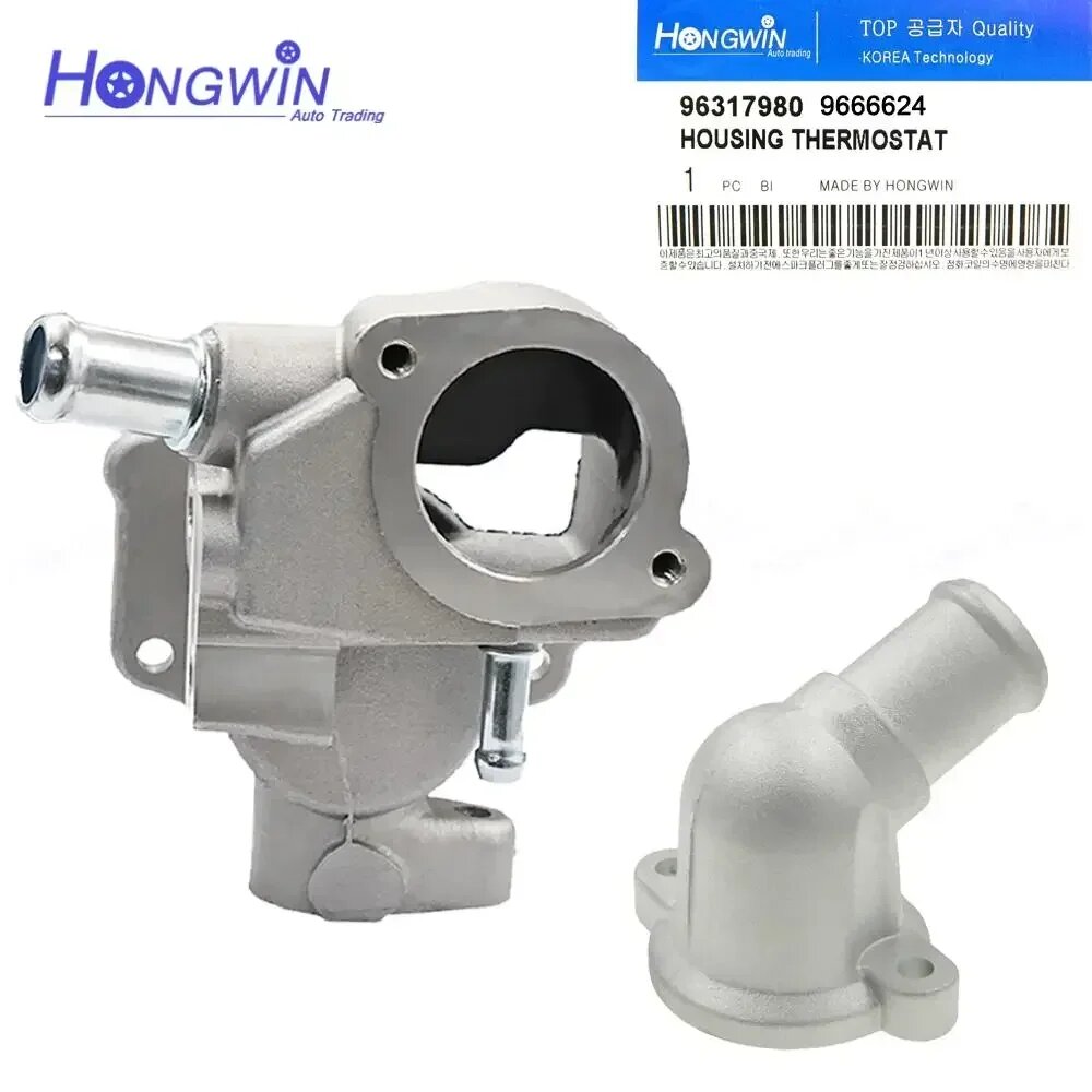 96666224 96610439 96317980 Корпус термостата охлаждающей жидкости двигателя для Chevrolet Aveo T200 T250 T255 Chevrolet Spark Matiz