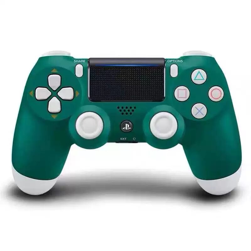 Горный зеленый PS4 Pro беспроводной Bluetooth игровой контроллер для ПК и мобильных устройств, совместимый с Steam,